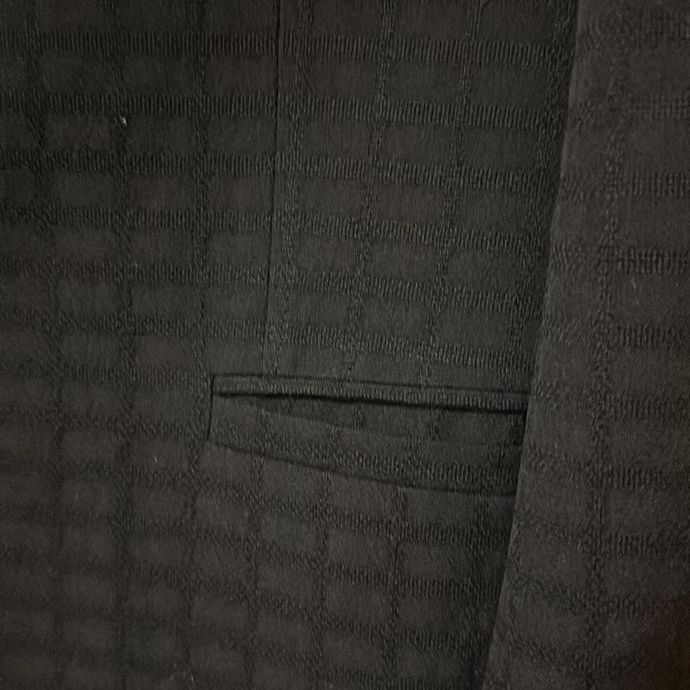 Vintage Versace Classic Black Texture Jacket - Gem